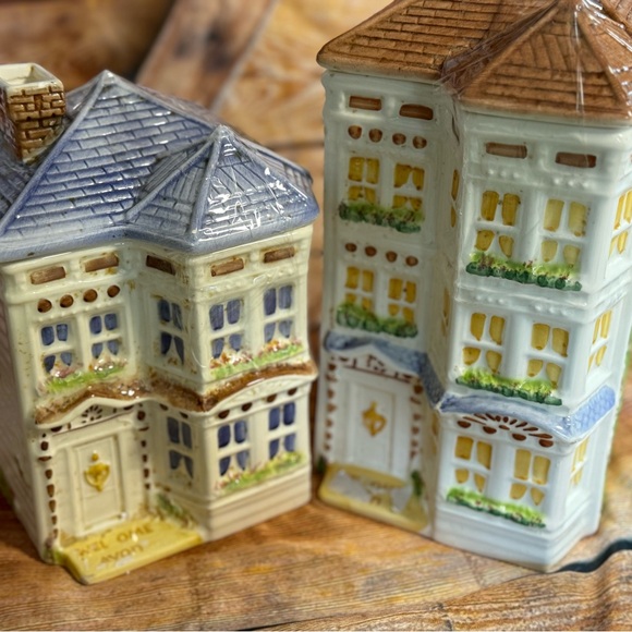 Avon | Art | Vintage Avon Ceramic Houses 98s | Poshmark
